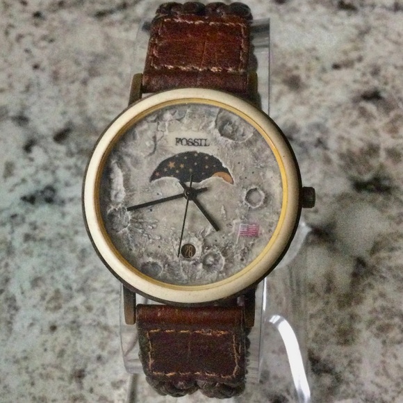 Fossil | Accessories | 987 Fossil Moon Landing Watch Fm1815 | Poshmark